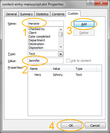 How to Create Custom Document Properties in Word 2010 | Holly Jahangiri